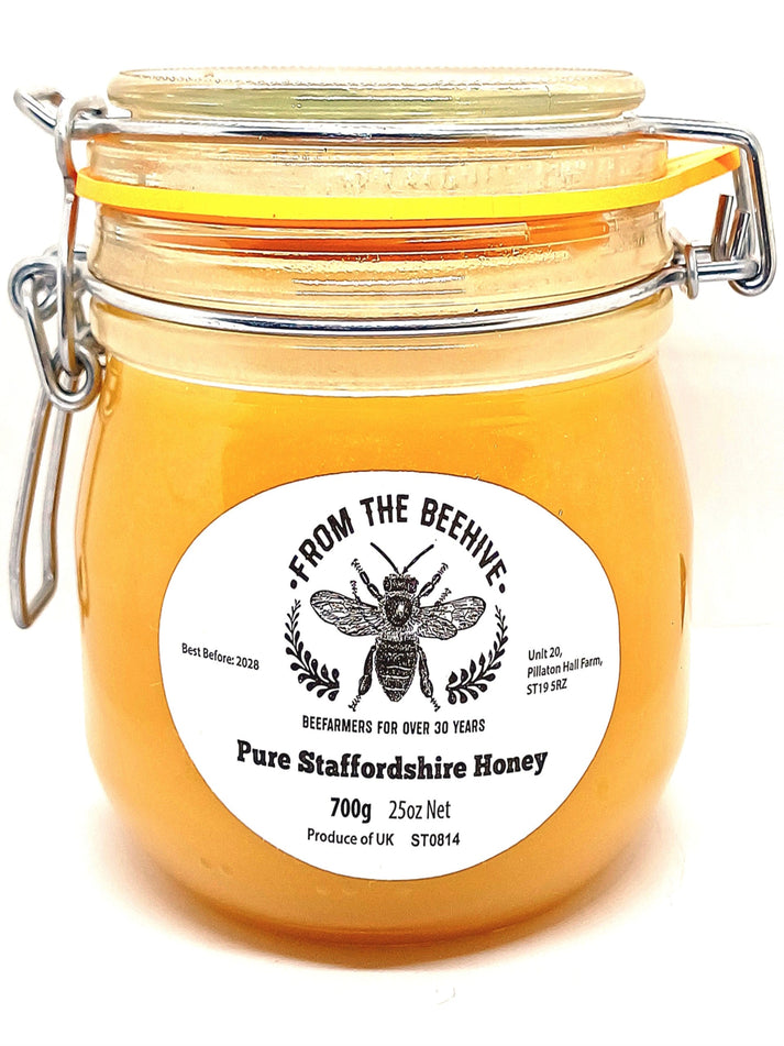 Pure Staffordshire Set Honey: Kilner Jar – From the Beehive